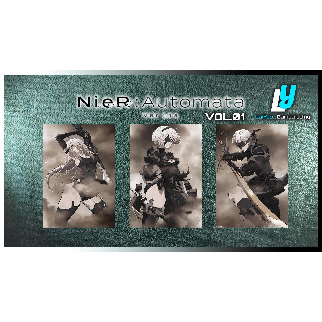 NieR:Automata Ver1.1a Vol.01 - ภาพโปสเตอร์คุณภาพสูง Ichiban Kuji - Nier | Shopee Thailand