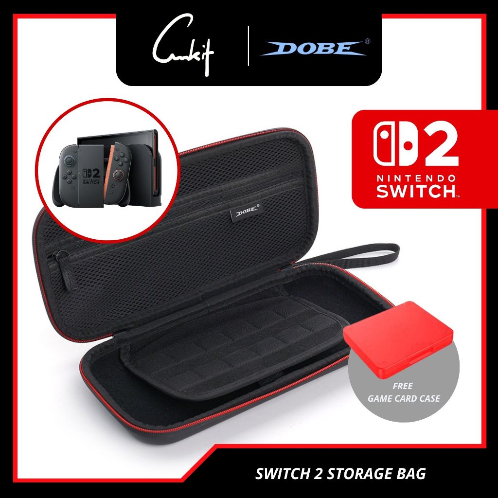 DOBE Nintendo Switch 2 กระเป๋าเก็บ Eva กระเป๋ากระเป๋าถือ EVA Travel ...