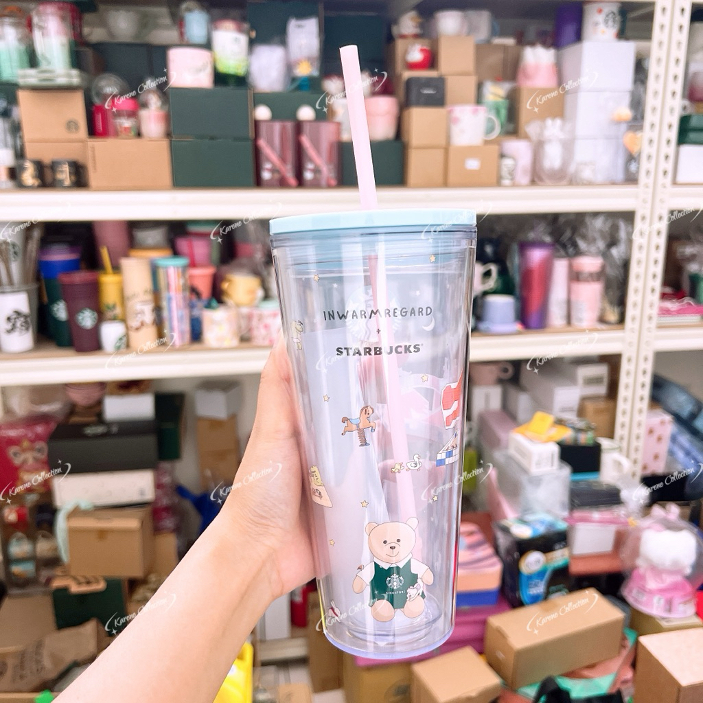 Starbucks x Inwarmergard Exclusive 2025 Collection Cold Cup 591ml ซีรีส์ยีนส์ดั้งเดิมดั้งเดิม ...