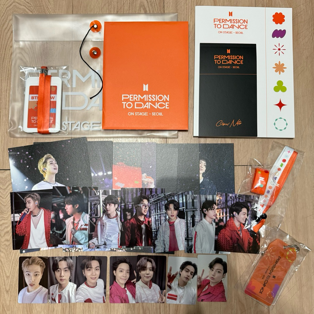 อย่างเป็นทางการ BTS PTD Seoul Digital Code Loose Items Permission to ...