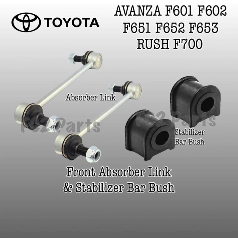OEM 1car 4pcs Toyota Avanza F601 F602 F651 F652 F653 Rush F700 ด้านหน้า ...