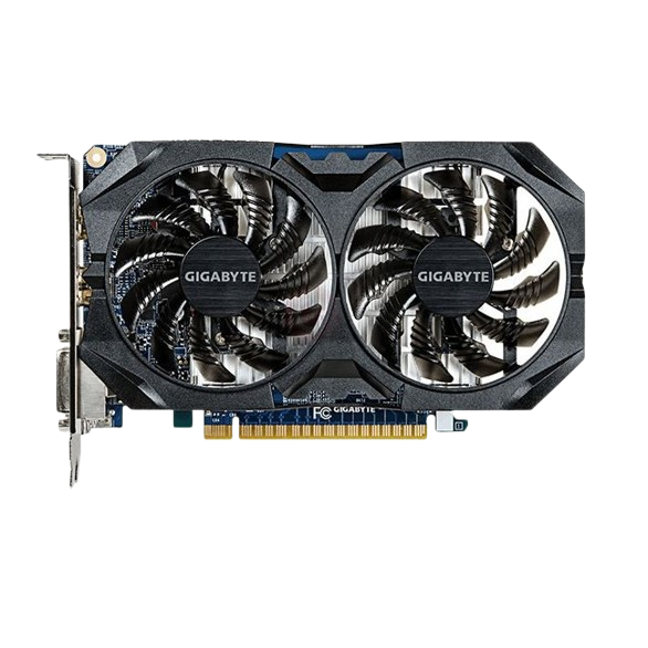 Nvidia GeForce GTX 750 Ti 2GB Gigabyte GDDR5 (Samsung) PCIe x16 3.0 @ x8 1.1 GTX750 GTX750 2048 ...