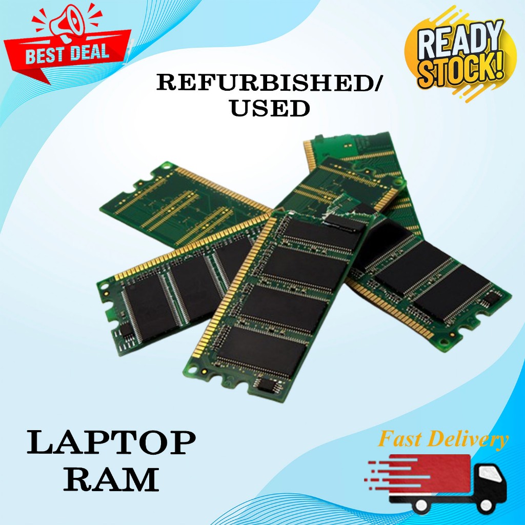 Refurbished LAPTOP DDR2,DDR3,DDR3L,DDR4 RAM | Shopee Thailand