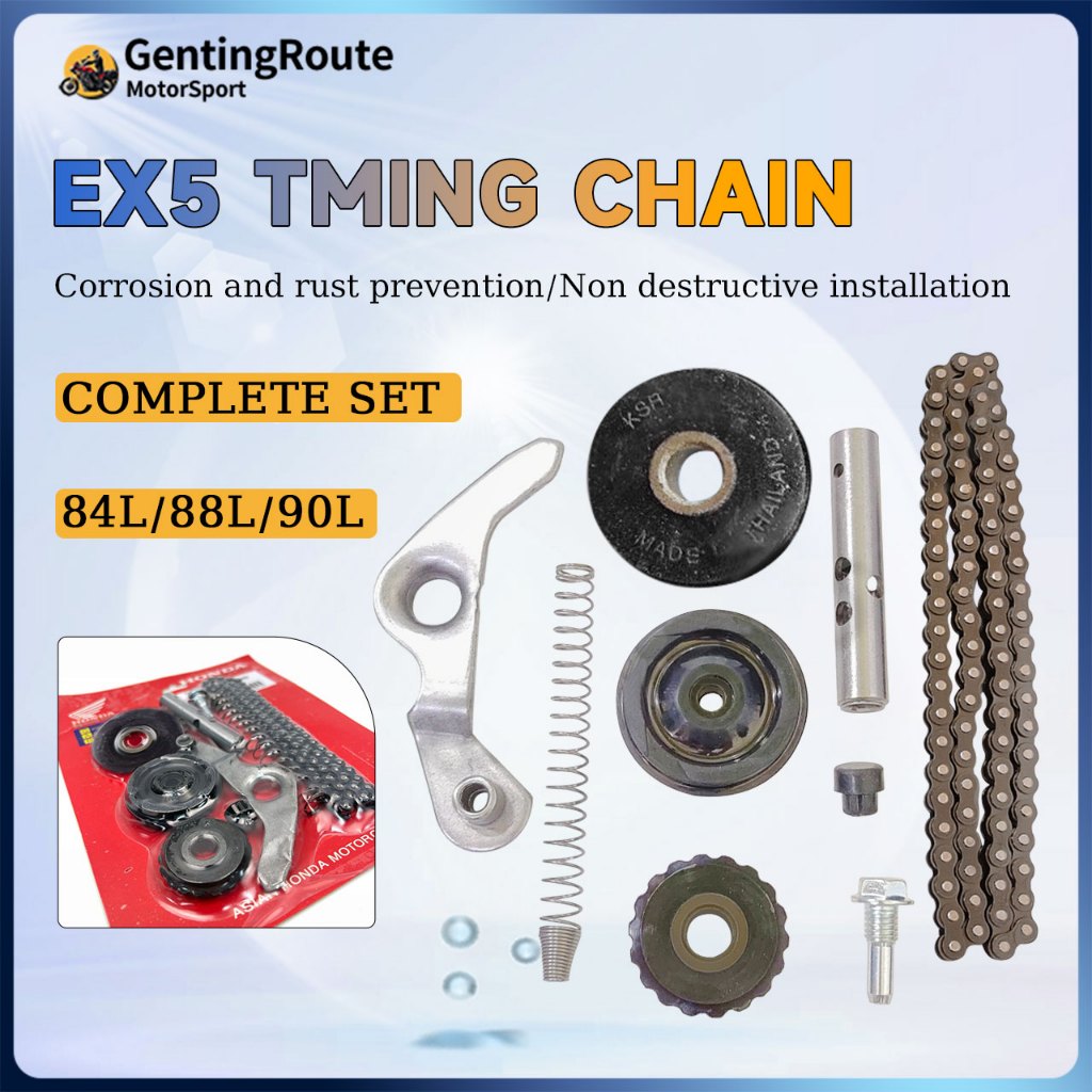 ชุดโซ่ไทม์มิ่ง Honda EX5 ชุดโซ่ไทม์มิ่งครบชุด Rantai Kecik EX5 HI POWER ...