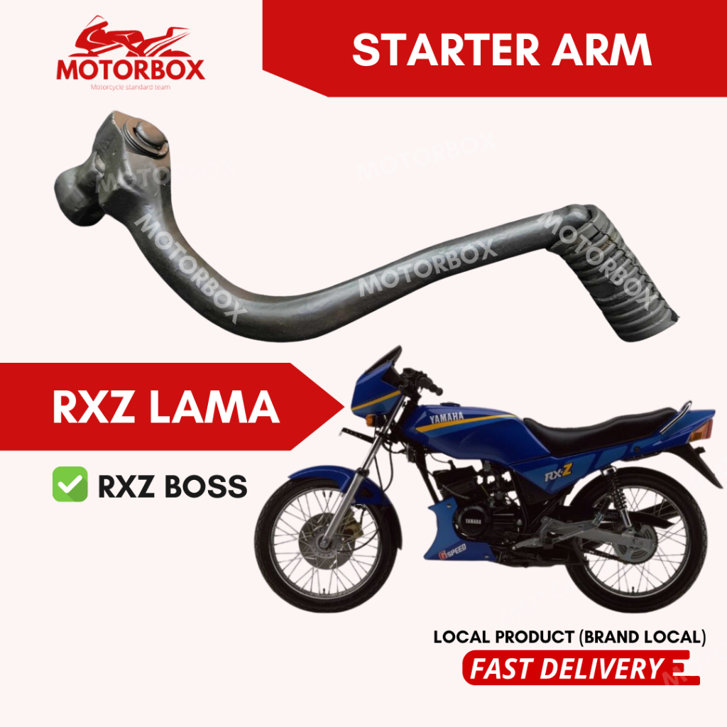 RXZ LAMA STARTER ARM - YAMAHA RXZ OLD RXZ BOSS KICK STARTER PEDAL LEVER ...