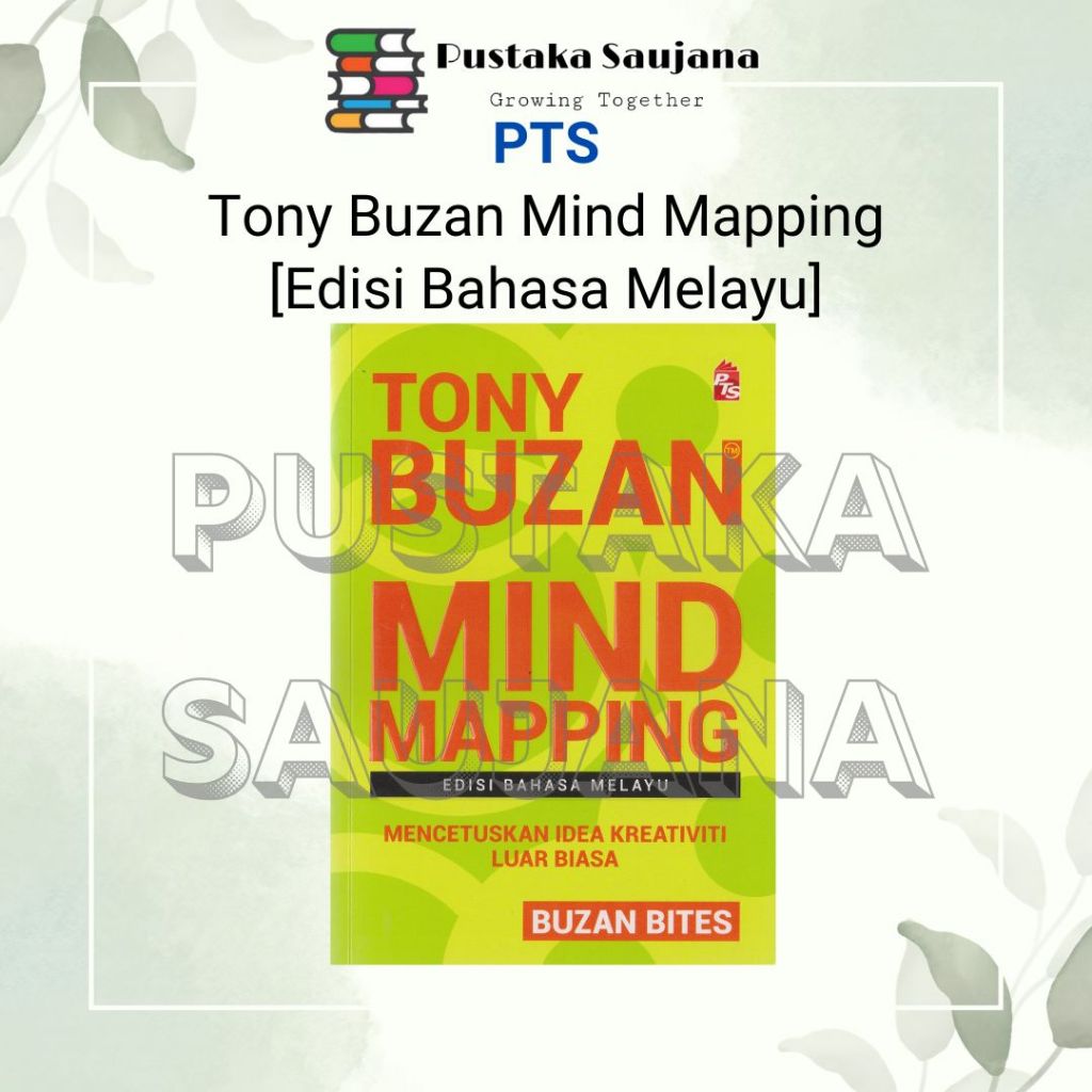 [Saujana] Pts Tony Buzan Mind Mapping - รุ่นมาเลย์ | Shopee Thailand