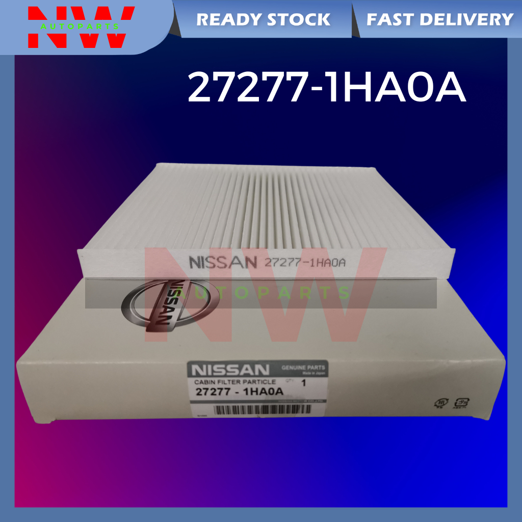 NISSAN ALMERA 1.5cc CABIN AIRCOND FILTER ( 27277-1HA0A ) | Shopee Thailand