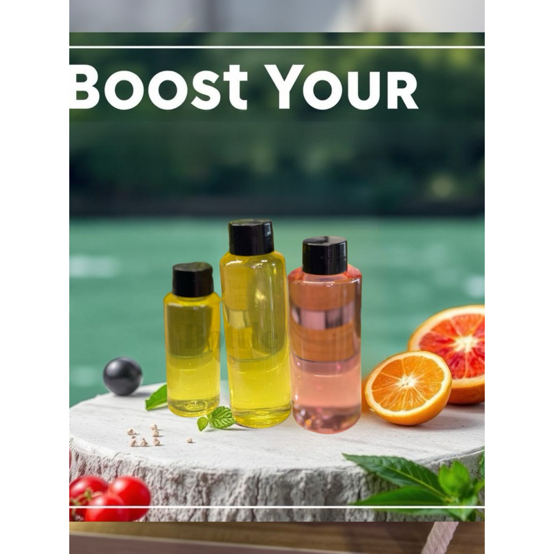 (60ml -120ml) Pet Plastic Booster Bottle with Screw Cap Botol Plastik ...