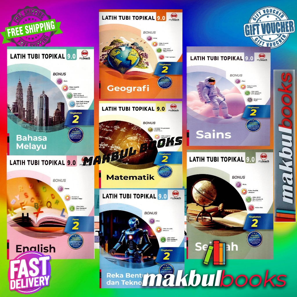 MYTEACH: LATIH TUBI TOPIKAL 9.0 LEVEL 2 / FORM 2 | Shopee Thailand