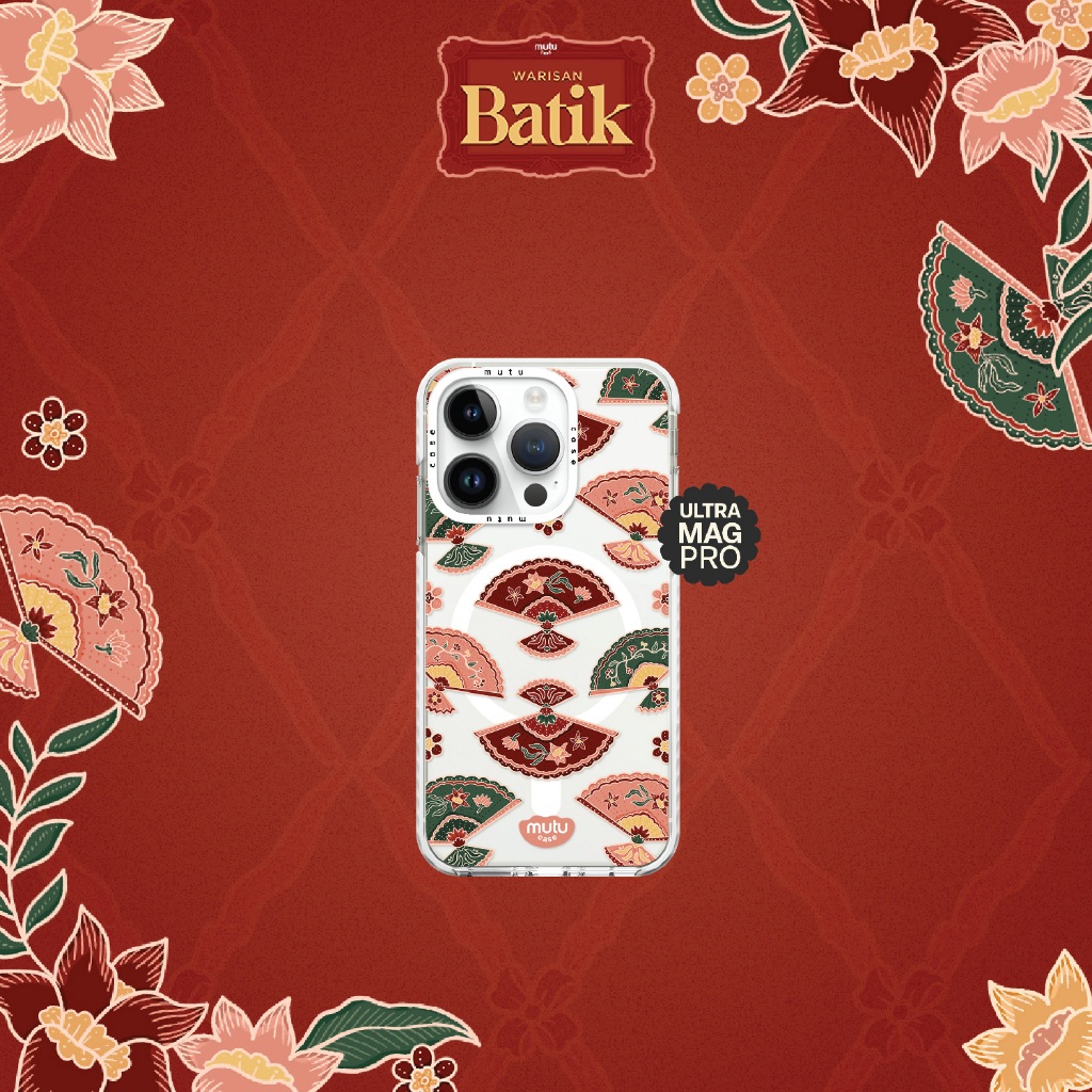 Malaiqa in Bold - Warisan Batik by Mutu Case (ขับเคลื่อนโดย Ultra Mag Pro) เข้ากันได้กับ ...