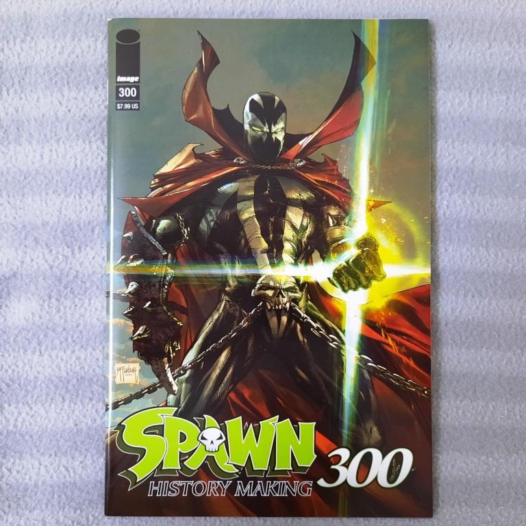 Spawn 300 Todd McFarlane Cvr (ภาพการ์ตูน) Scott Snyder, Greg Capullo, J Scott Campbell (รายการ ...