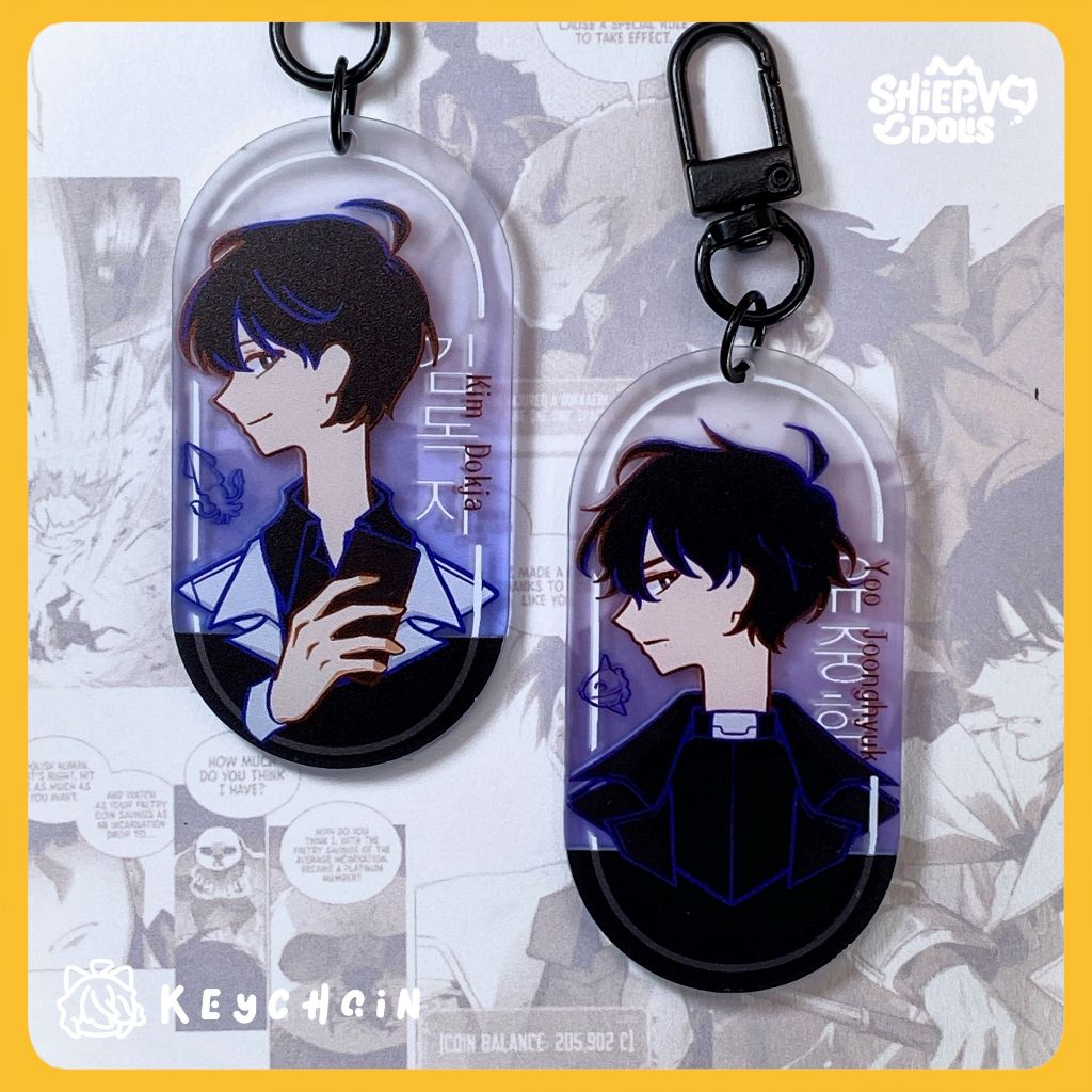 [Shiervodolls] Orv Matte Oval พวงกุญแจ Omniscient Readers Viewpoint 全圈 ...