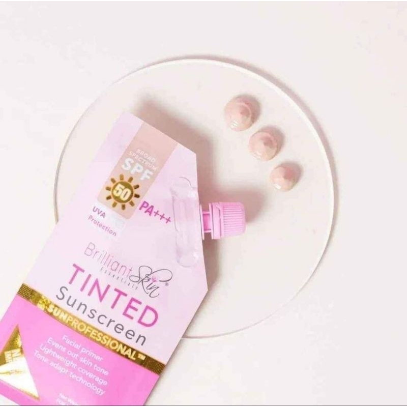 Tinted SUNSCREEN BRILLIANT Spf 50+++ | Shopee Thailand