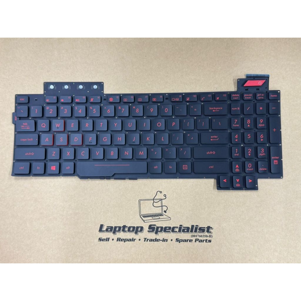 Asus ROG FX503 FX503V FX503VD FX503VM FX63 แป้นพิมพ์แล็ปท็อป (เวอร์ชัน ...