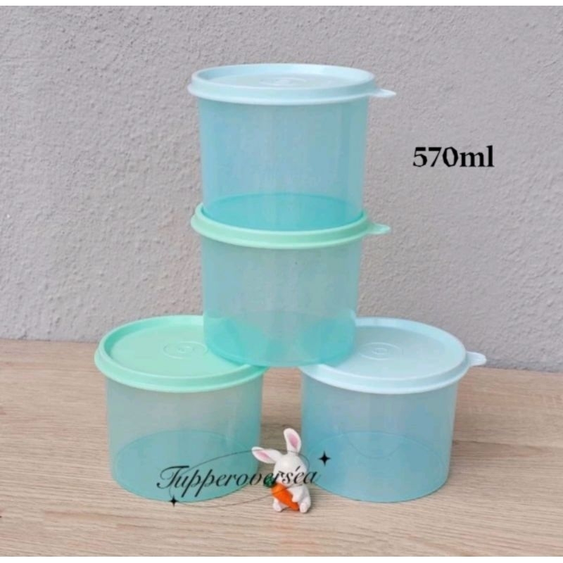 Tupperware Compact High Bowl 570ml (2 ชิ้น / 4 ชิ้น) - สีฟ้าอ่อน / สี ...