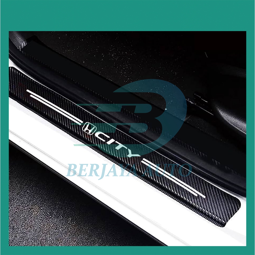Honda City GD GE ZX 4th Gen ประตูสติกเกอร์ Protector Fit สําหรับ City ...