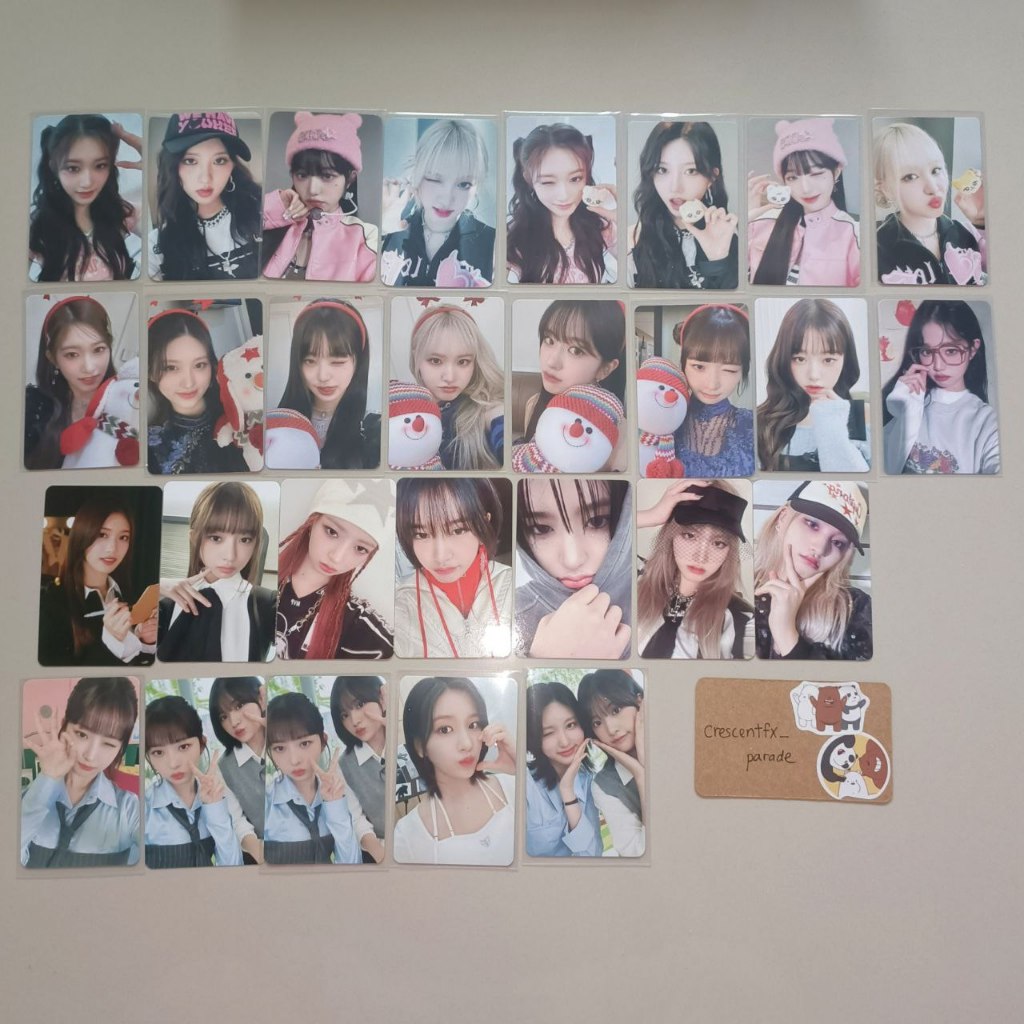 IIVE IVE MINE BADDIE 2ND พัดลม MEEDING MAGAZINE POB โปสเตอร์โปสเตอร์ ...