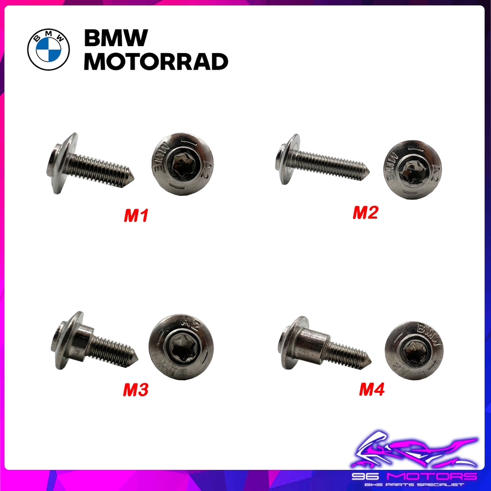 BMW Fairing Screw M5 สําหรับรถจักรยานยนต์ S1000RR R XR / GS GS GSA ...