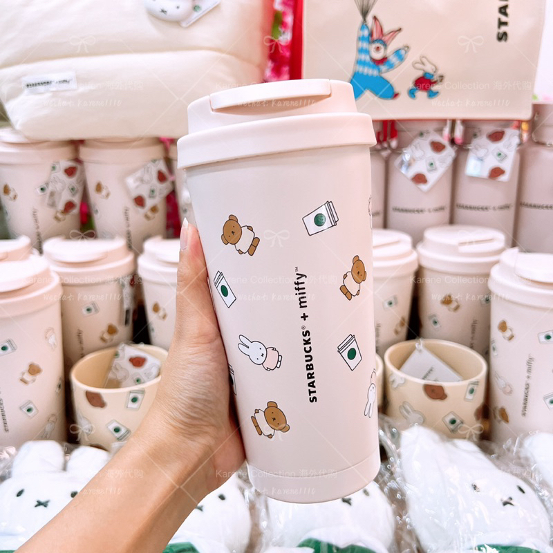 Starbucks x Miffy Boris 2024 Collection Elma SS Tumbler 473ml Starbucks Miffy Rabbit Joint ...