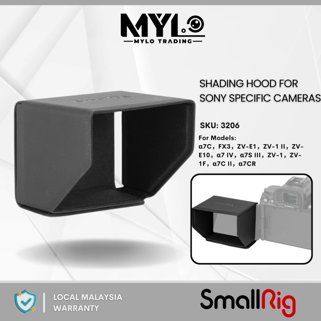 Smallrig Shading Hood สําหรับกล้อง Sony โดยเฉพาะ ( 3206 ) | Shopee Thailand