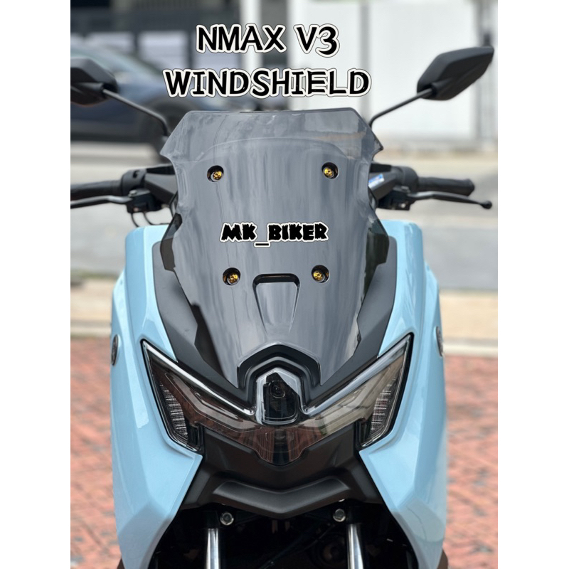 ใหม่ กระจก NMAX V3 TURBO NEO SHORT STANDARD VISOR NMAX155 V3 VISOR ...