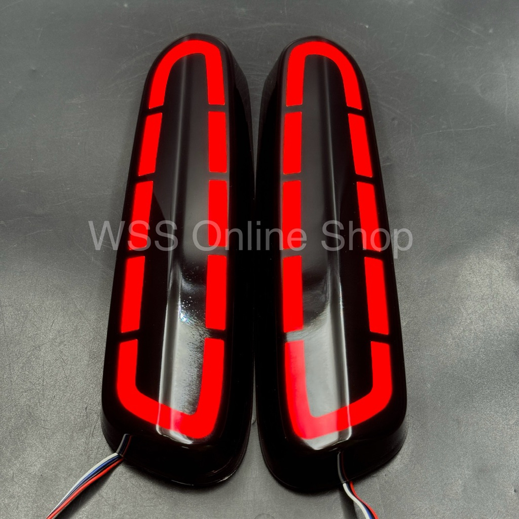 [Perodua Myvi Gen 3 2022] โคมไฟสะท้อนแสงด้านหลัง (การออกแบบไดนามิกควัน ...