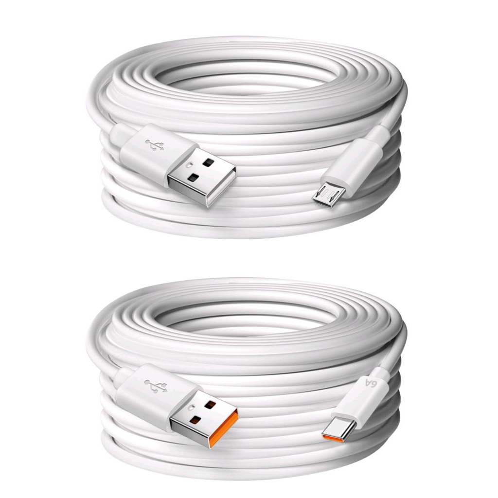 สายต่อ Type-C & Micro USB – 3M~10M สําหรับกล้องวงจรปิด, Dashcam และ ...