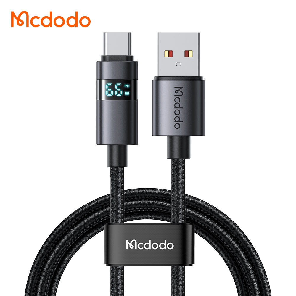 การรับประกัน 1 ปี MCDODO CA 6490 6520 6570 5610 จอแสดงผล LED แนวนอน USB ...