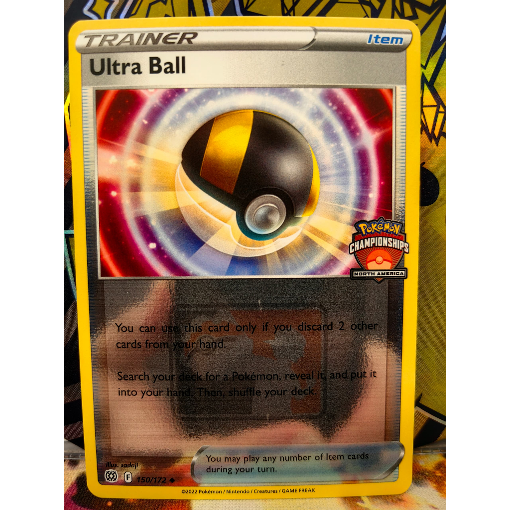 Ultra Ball - 150/172 (แชมเปี้ยนอเมริกาเหนือ) - การ์ด League ...