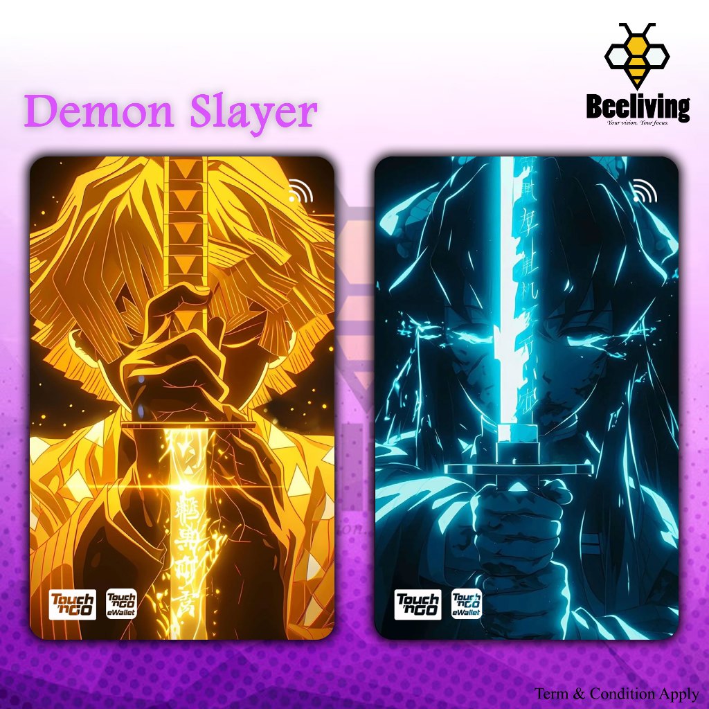 Demon Slayer (Series 1) - Touch n Go Card Sticker Cover (กันน้ํา ...