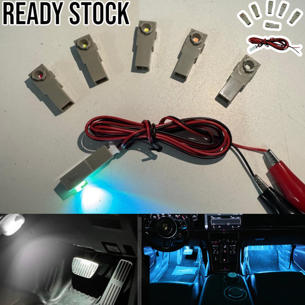 Led lampu kaki led โคมไฟเท้าไฟตกแต่งสําหรับ Alphard Vellfire AGH20 ...