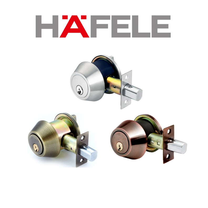 Hafele เดี่ยว Deadbolt Entrance Lock ล็อครักษาความปลอดภัย Thumbturn ...