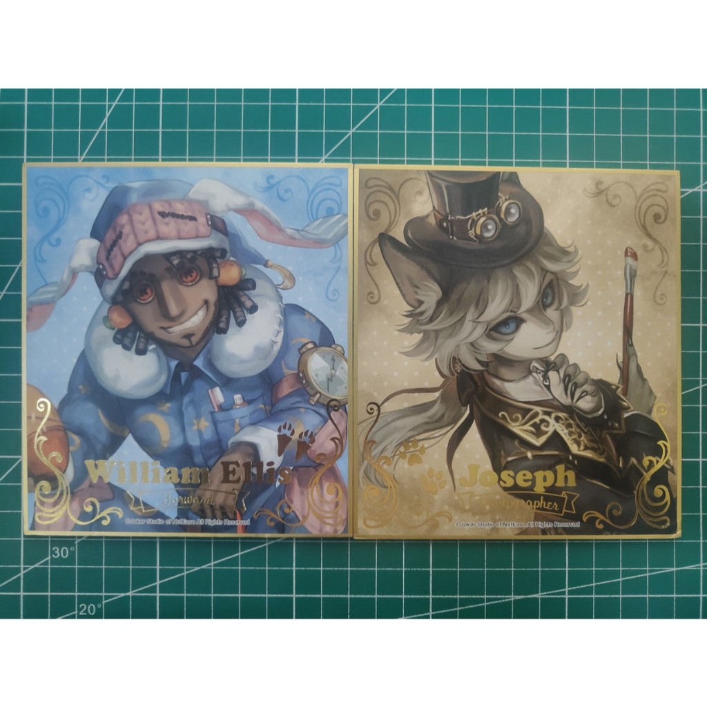 Identity V Shikishi Collection Animal Set - Photographer Joseph ...