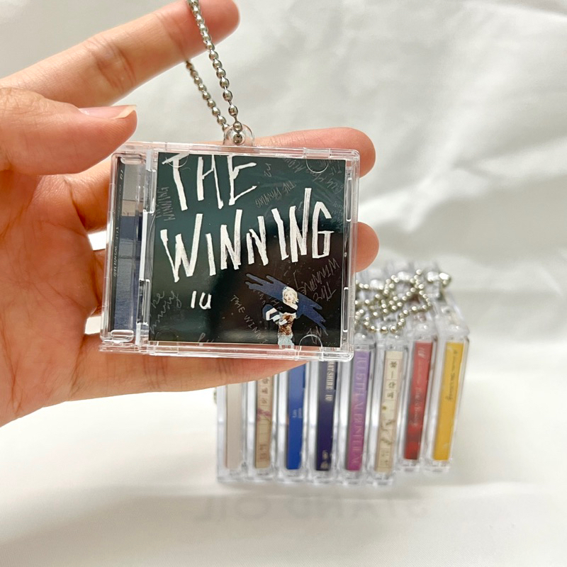 Iu - The Winning (U Win ver) พวงกุญแจซีดีอัลบั้มขนาดเล็กพร้อม NFC ...