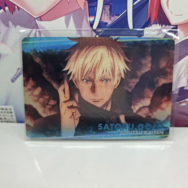 Jjk Gojo Satoru การ์ดเมทัลลิก 7 (Jujutsu Kaisen) | Shopee Thailand