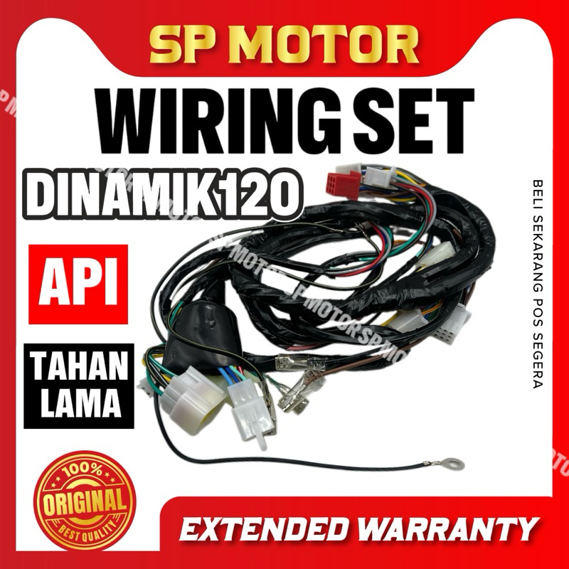 Modenas DINAMIK 120 DINAMIK120 HARDENNESS HARNESS WIRE WAYARING ...