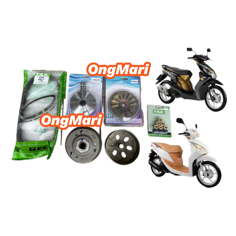 Honda ICON SPACY 110 scooter Front pulley set/ pulley Fans/ Auto ...