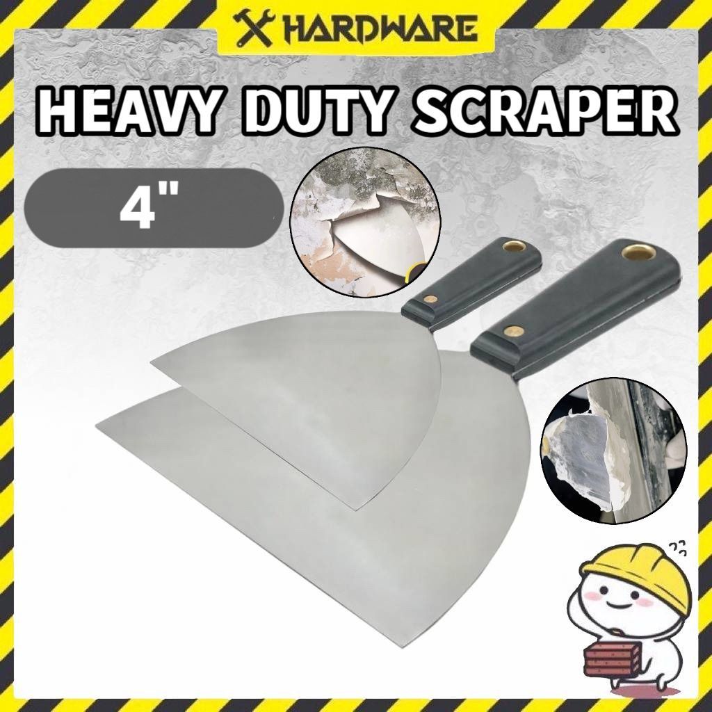 4" HEAVY DUTY SCRAPER/BURGER FLIPPER/PAINT SCRAPER/RUST RESISTANT ...