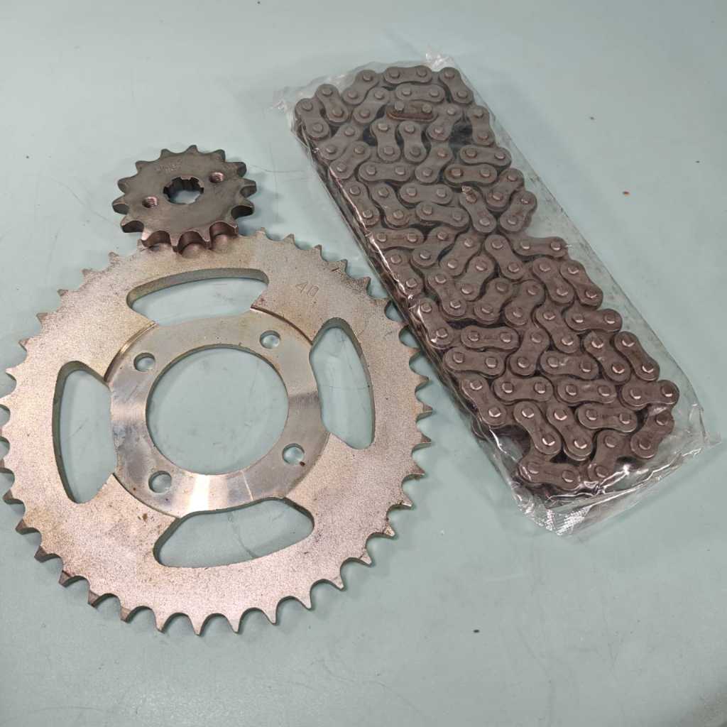 Aveta DY90 / Ranger 110 / VS110 / VS115 - 428H ชุดโซ่ + เฟืองเฟือง ...
