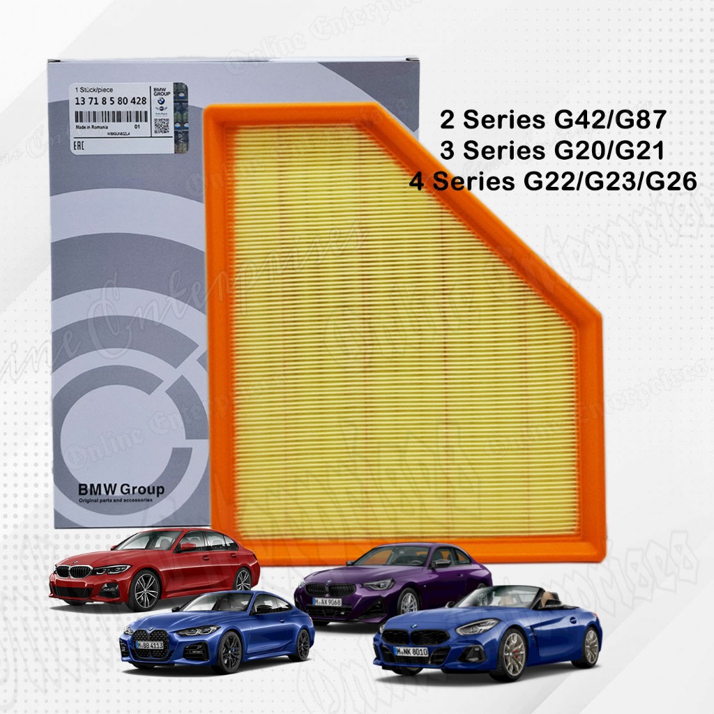 กรองอากาศ BMW 3 Series 318i 320e 330i (G20/G21) 4 Series 420i 430i (G22 ...