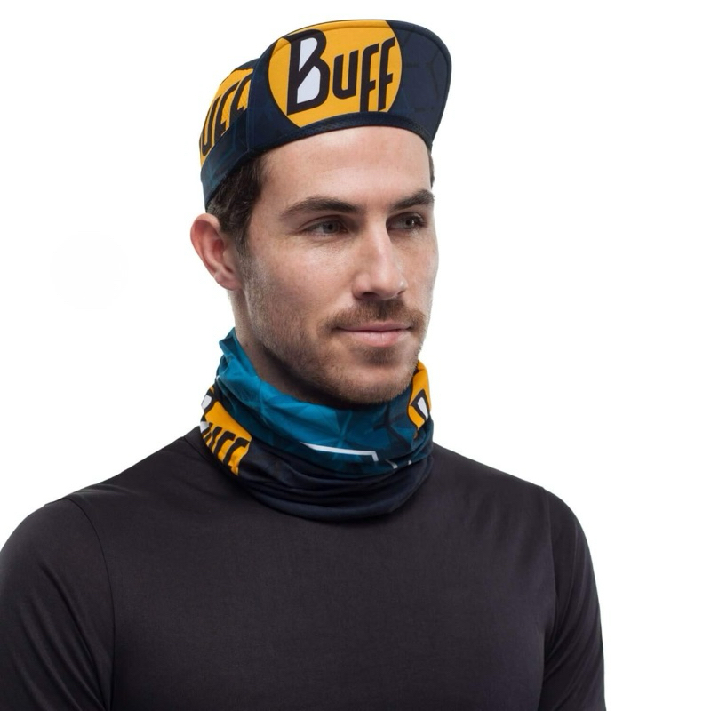 Buff Pro Team Pack Run Cap - Helix Ocean S/M (53-58ซม.) | Shopee Thailand