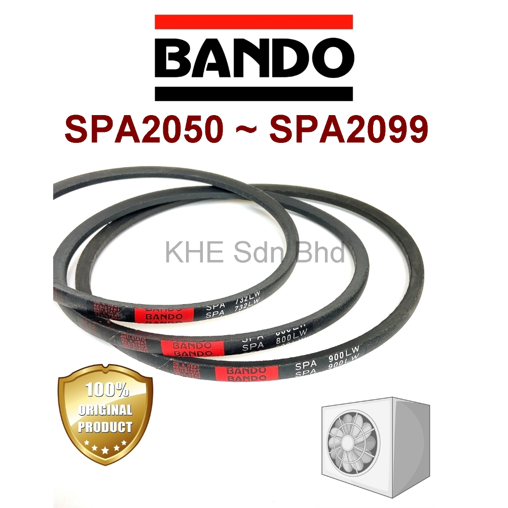 Bando Japan SPA 2050 2057 2060 2070 2082 2087 LW เข็มขัด AHU Aircon ...