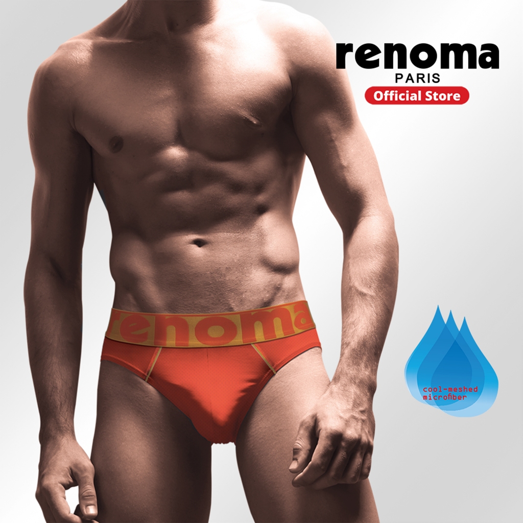 กางเกงชั้นใน Microfibre ตาข่าย Renoma RECHARGE (3 ชิ้น) | Shopee Thailand