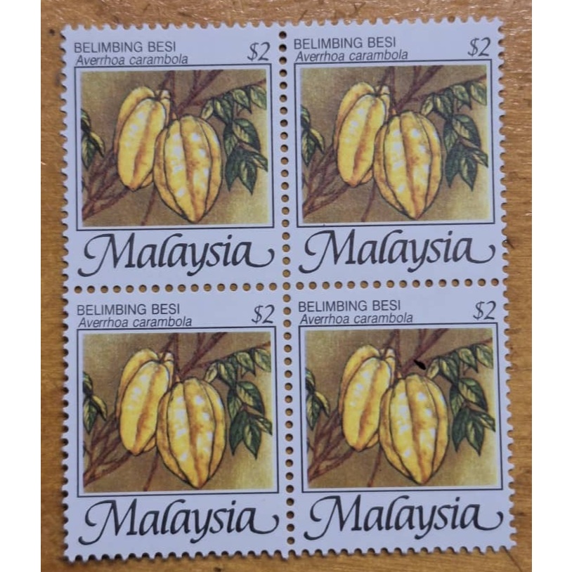 4v (บล็อก 4) - 1986 Fruits Series Definitive Stamp ไปรษณีย์ MNH RM2 ...