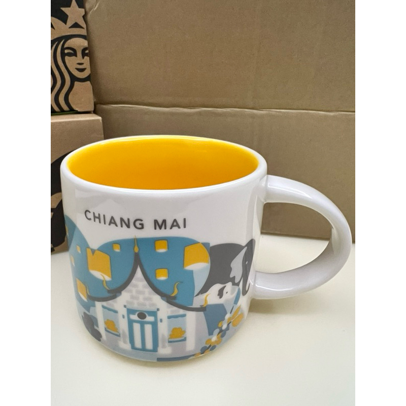 Starbucks Coffee CHIANG MAI You Are Here Collection Mug 14 fl oz / 414 ...