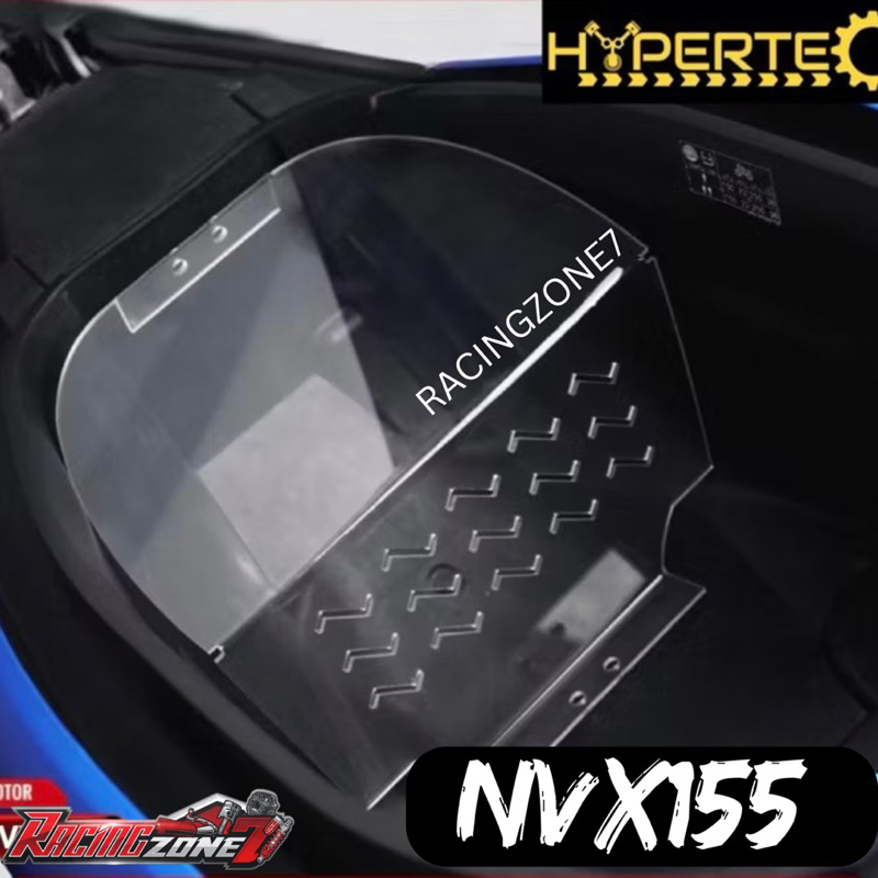 HYPERTECH NVX155 V1 V2 ACRYLIC LUGGAGE AIR BOX/ ALKALIC BOARD PLATE ...