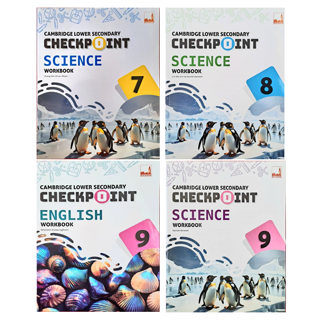 CAMBRIDGE LOWER SECONDARY CHECKPOINT SCIENCE 7,8,9 & ENGLISH WORKBOOK ...