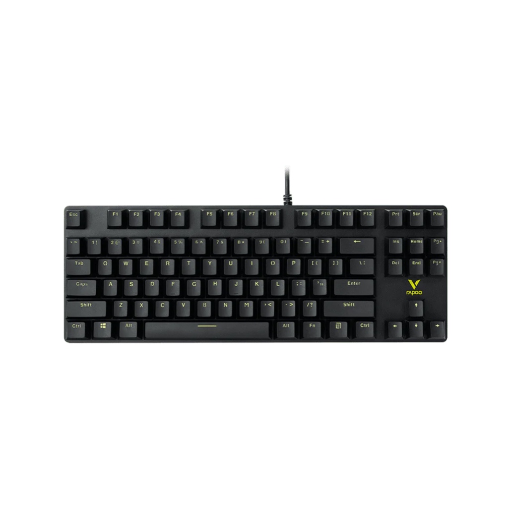 Rapoo V500 Alloy Mechanical Gaming Keyboard สวิตช์สีแดง | Shopee Thailand