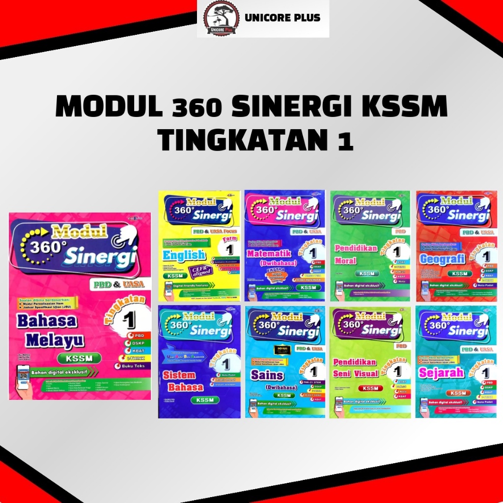 [ใหม่ 2025] 360 SYNERGY PBD & UASA KSSM LEVEL MODULE 1 | Shopee Thailand