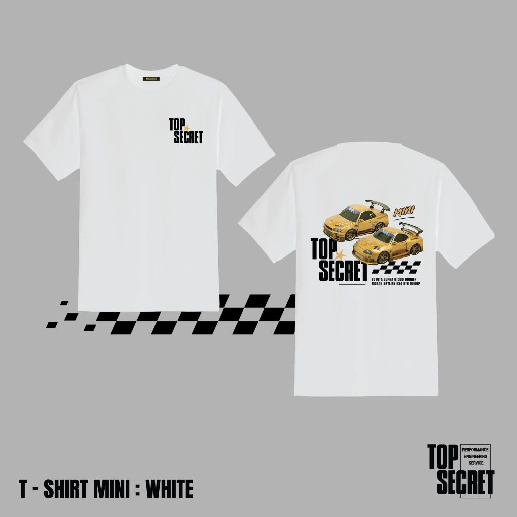 Top Secret Tokyo Auto Salon Kuala Lumpur 2025 เสื้อยืด TASKL (Size ...